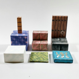 Pixel Papercraft Generator